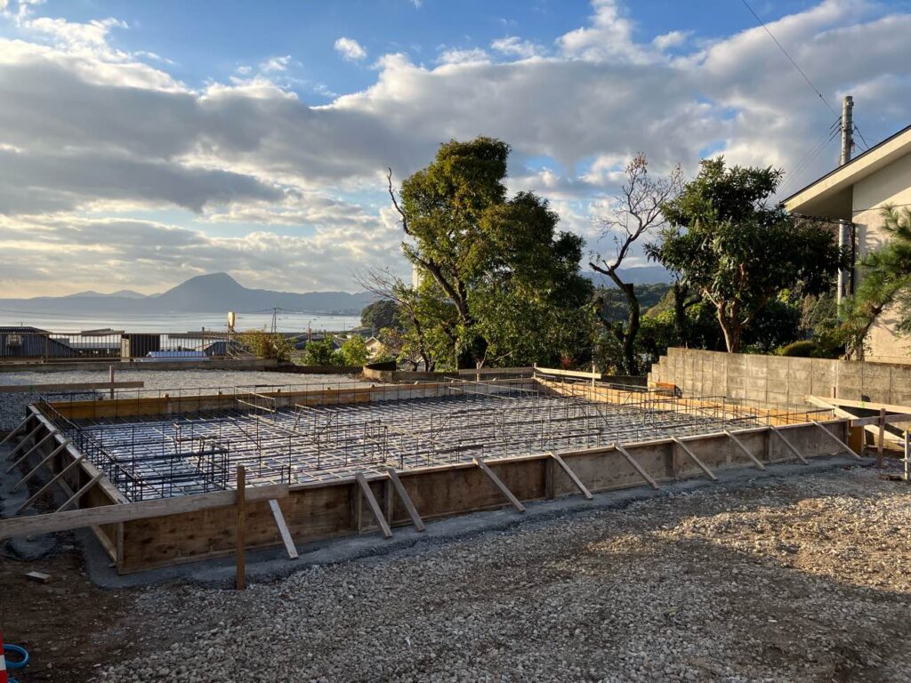 日出町 K様邸 基礎工事 | 大分で新築を建てるならSOKENで｜地震に強い2×4工法で安心の家づくり